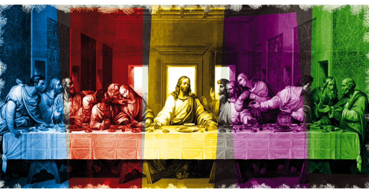 Quadro ULTIMA CENA POP G2278 PINTDECOR