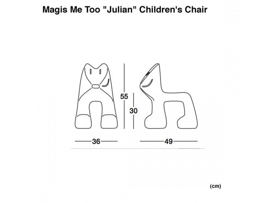 SEDIA JULIAN MT20 MAGIS ME TOO