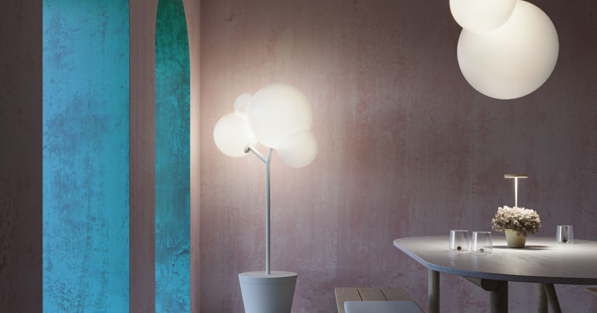 Lampada da terra Tree of Lights Zafferano – Design e tecnologia luminosa